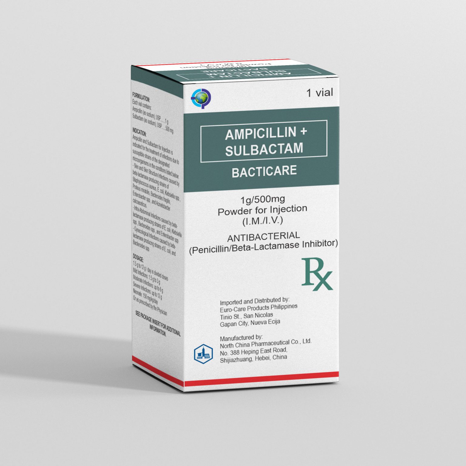 Bacticare (1g/500mg) – Euro-Care Products, Phils.