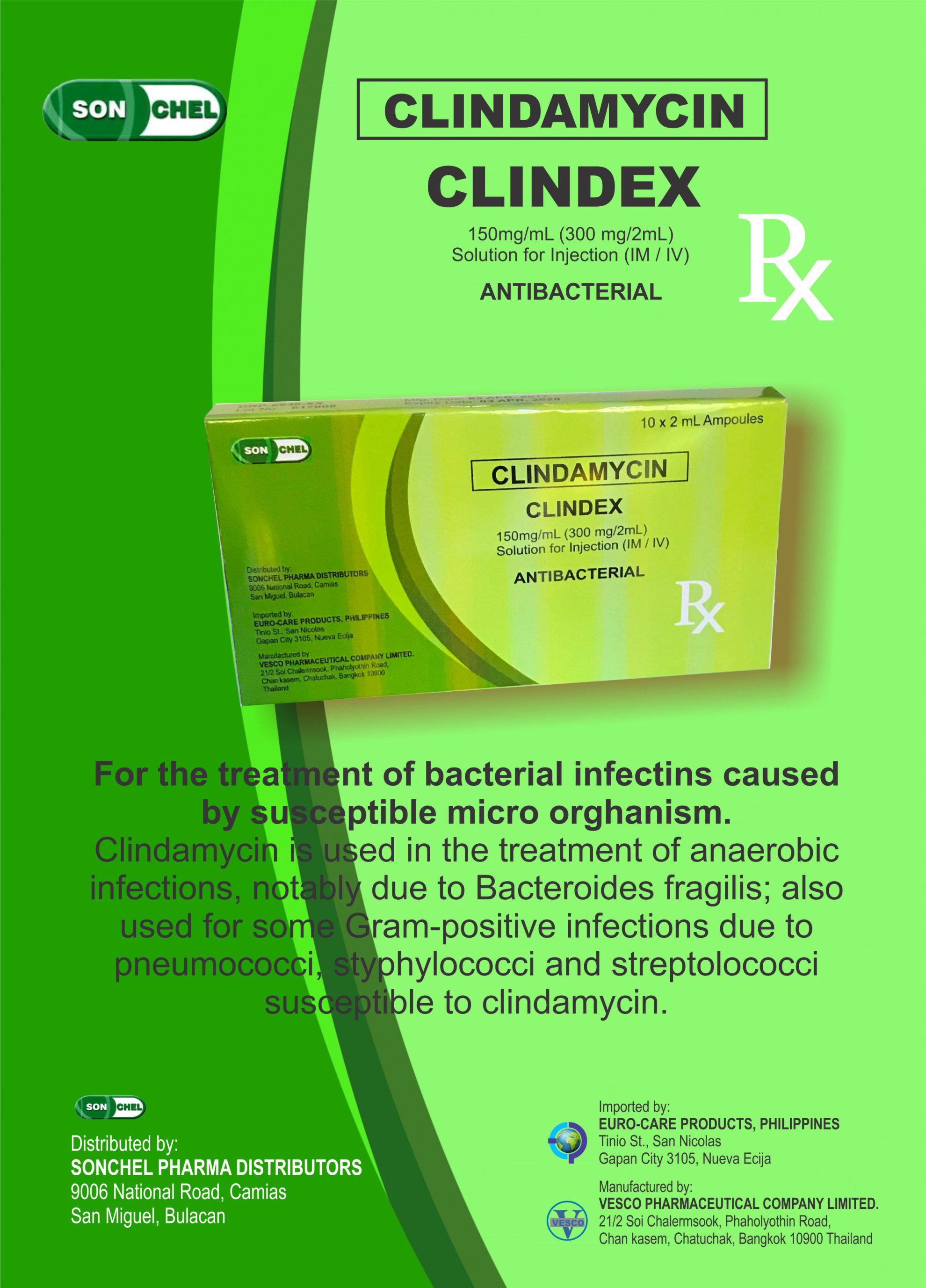 Clindex – Euro-Care Products, Phils.