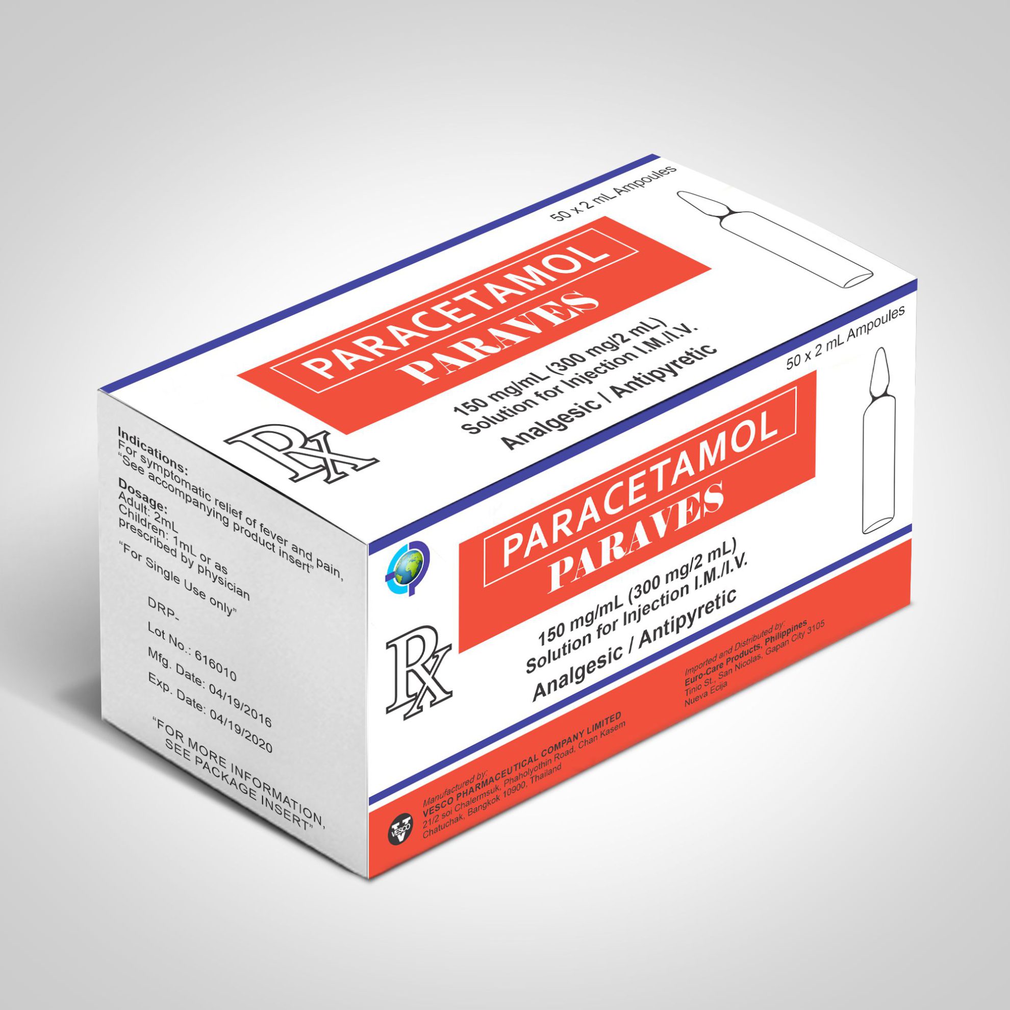 Paraves – Euro-Care Products, Phils.