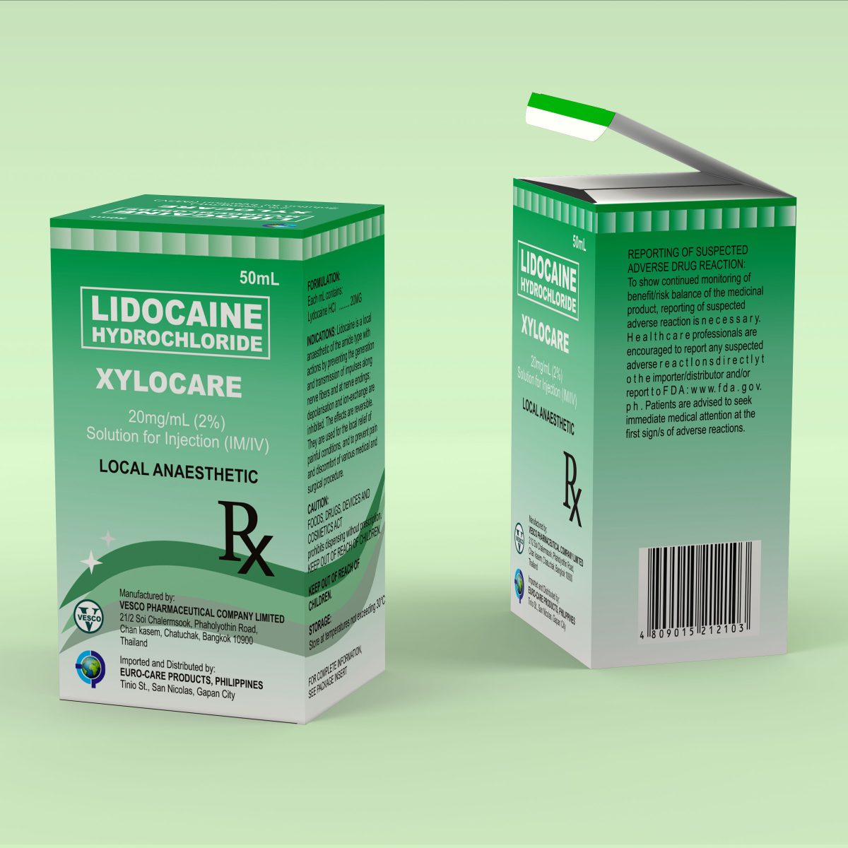 Xylocare – Euro-Care Products, Phils.