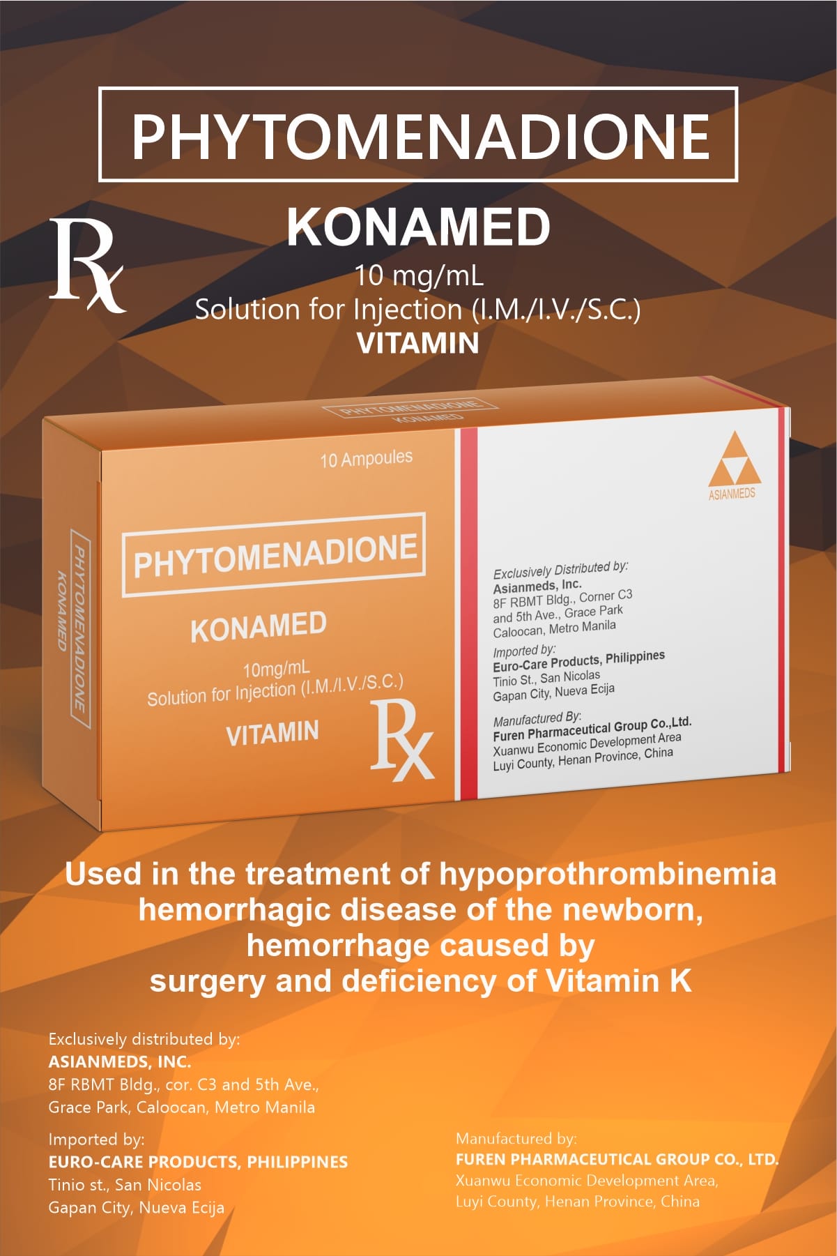 Konamed – Euro-Care Products, Phils.